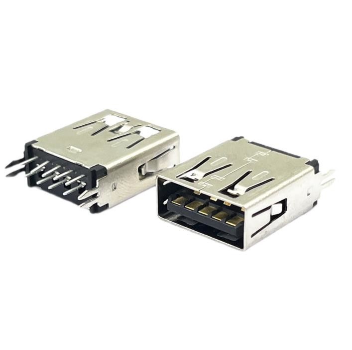 DIP Surface Mount Micro 3.1 USB Socket Connector Female STD H15mm 9Pin DIP Surface Mount Micro 3.1 USB Socket Connector Female STD H15mm 9Pin