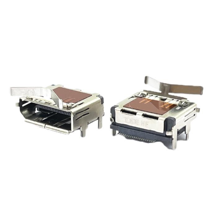 DisplayPort Socket Micro Usb Connector 90 Degree SMT DIP Solder ODM